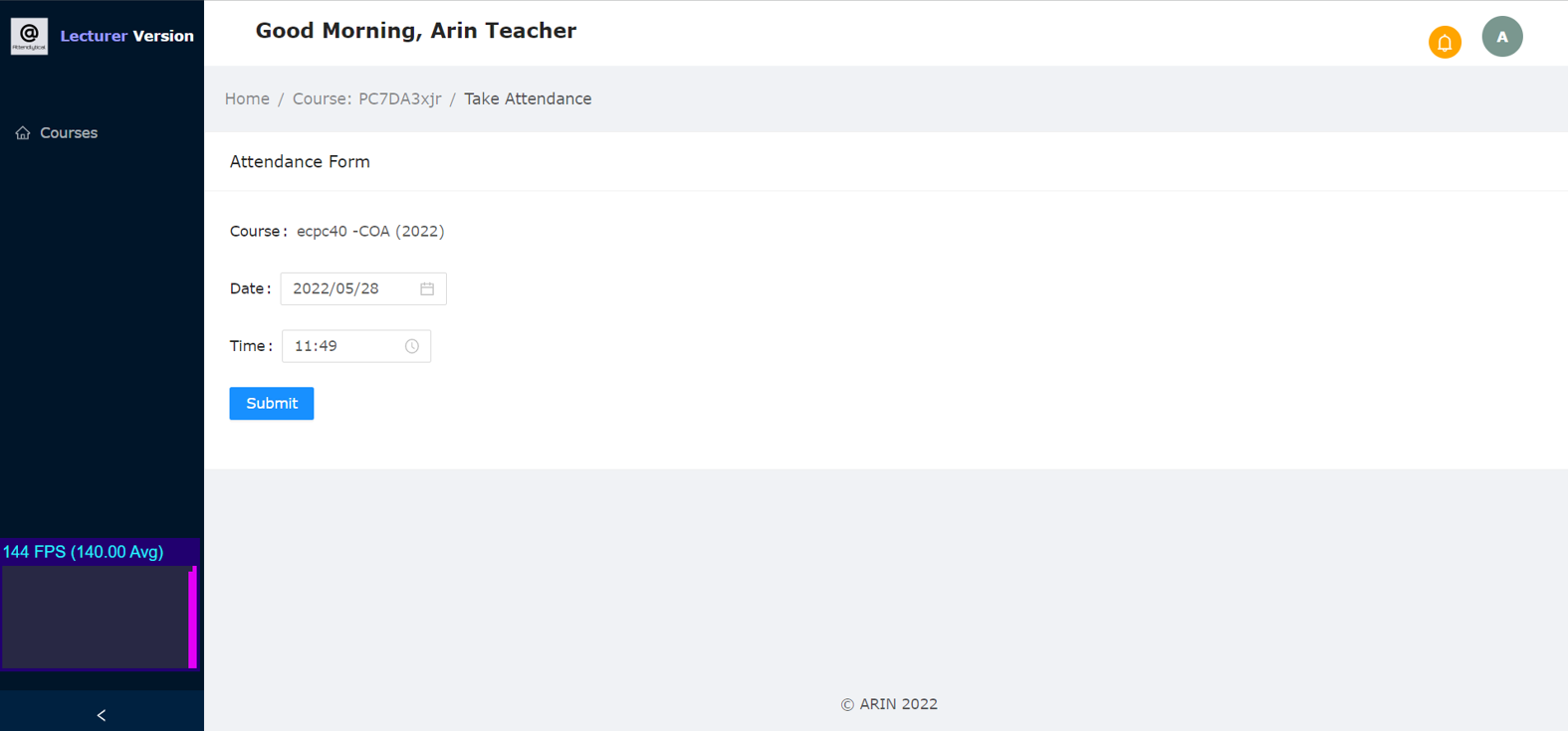 GitHub - arin-02/face-recognition-attendance-system