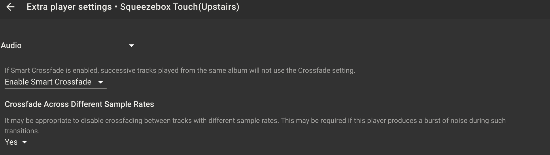 Sudden Static blast of sound in between FLAC tracks · Issue #447 · LMS ...