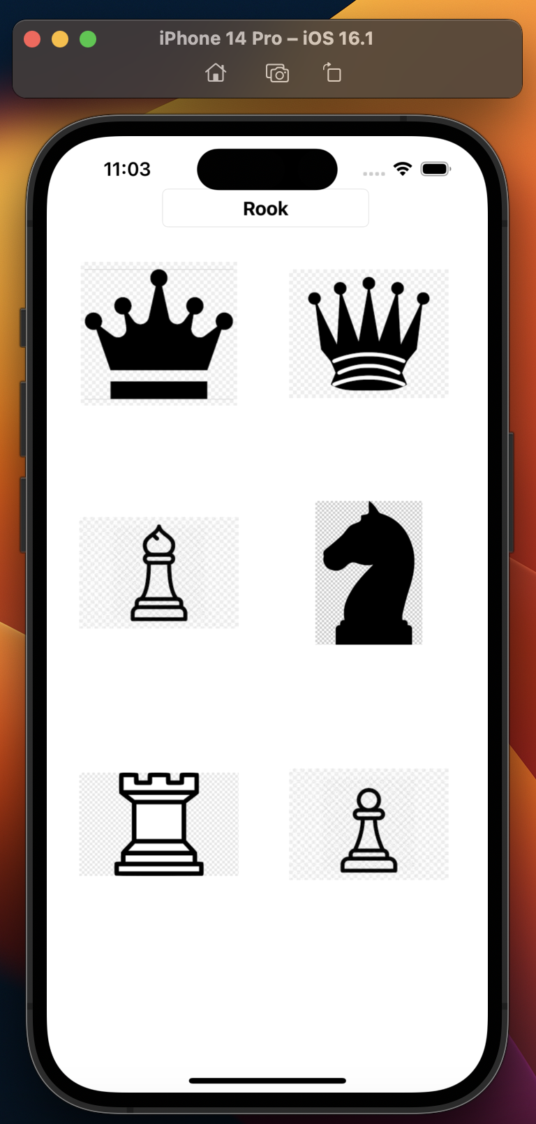 GitHub - sanskritisinha02/chessBoard: Lab Exercise: Displaying Data(Develop in Swift Fundamentals)