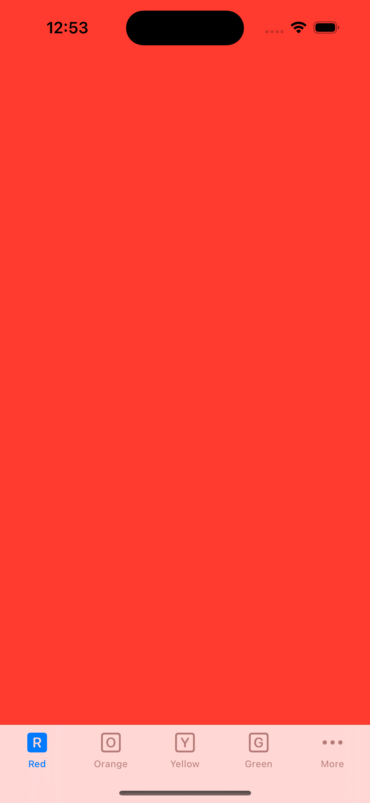 GitHub - sanskritisinha02/Rainbow_Tabs: Exercise: UIKit(Develop in Swift Fundamentals)