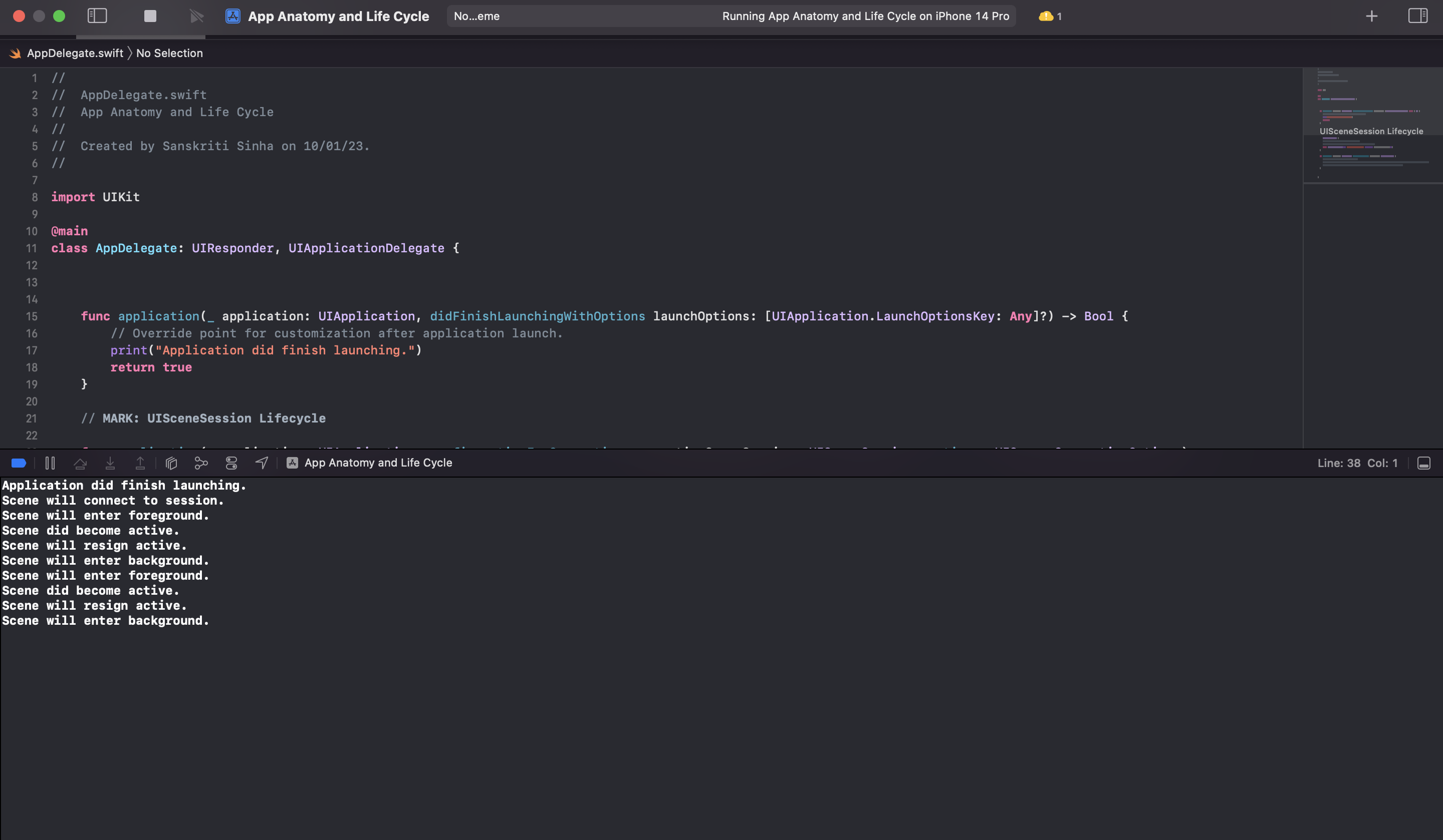 GitHub - sanskritisinha02/appLifeCycle: Exercise : App Anatomy and Life ...