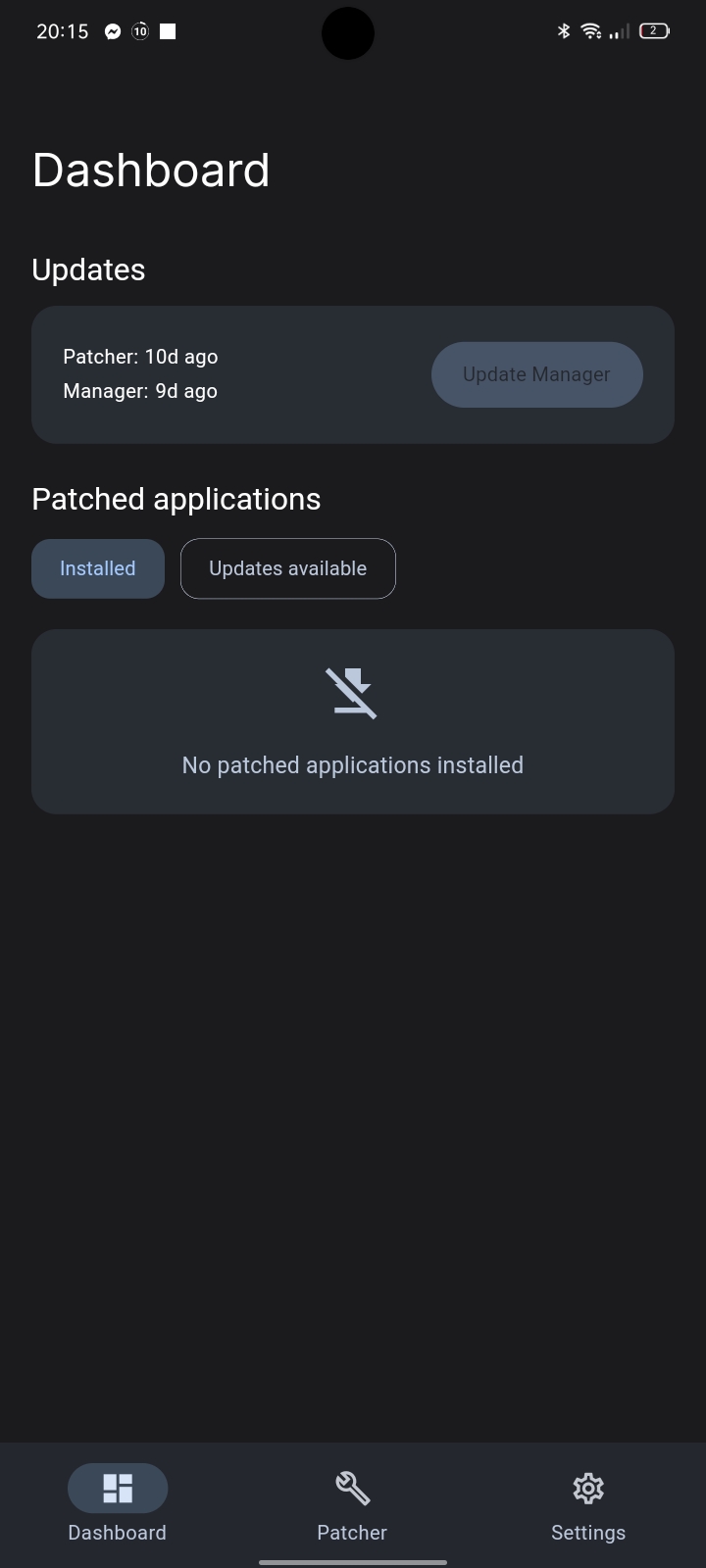 Patched applications not showing in Dashboard · Issue #625 · ReVanced/revanced-manager · GitHub
