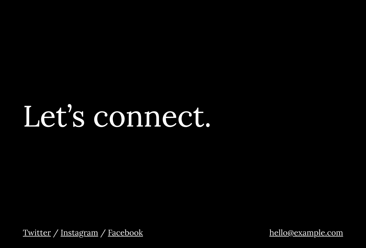 Contact · Issue #71 · Automattic/blockpatterns · GitHub