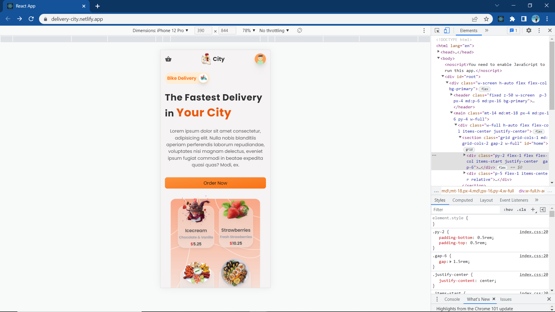 GitHub - srAndrii/food-delivery-app