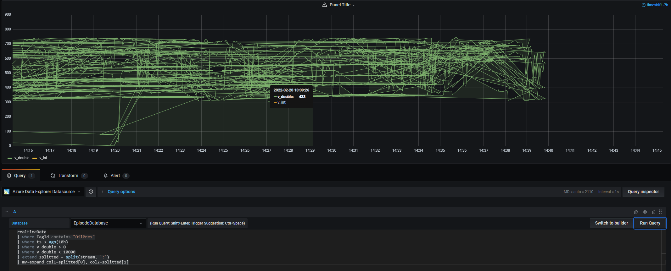 Differences in Query Results Between ADX and Grafana · Issue #330 · grafana/azure-data-explorer ...