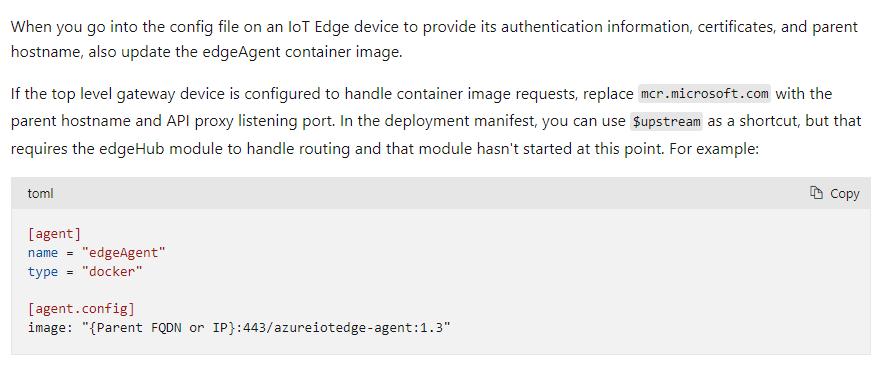 edgeAgent Doesn't Start on Downstream Device · Issue #6532 · Azure/iotedge · GitHub