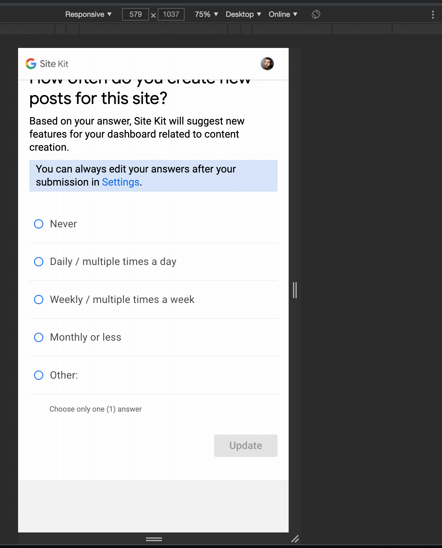 Changing question doesn't scroll new question into viewport · Issue #2848 · google/site-kit-wp ...