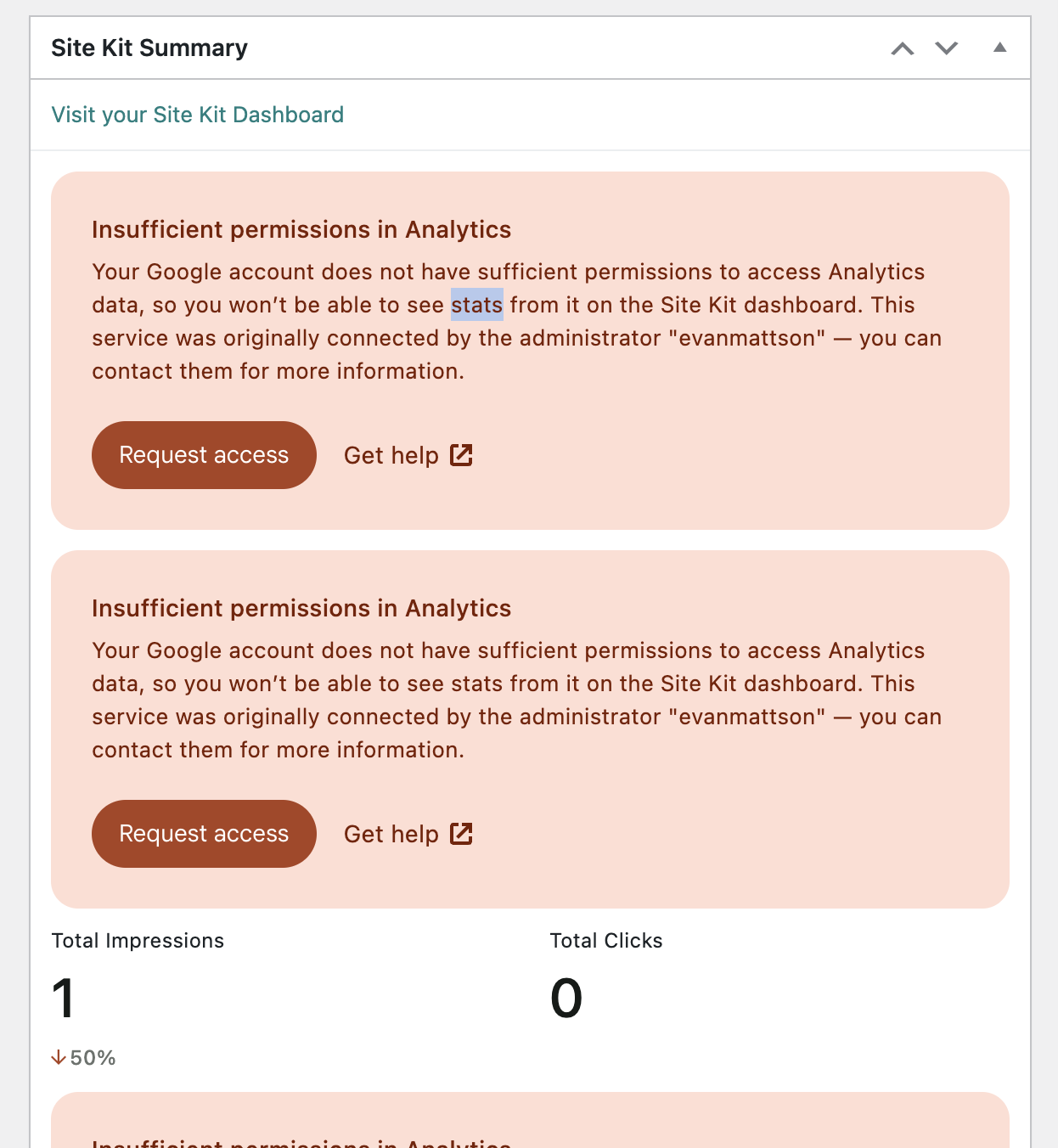 Wp Dashboard Error Notifications Are Not Properly Showing On Wp 2681