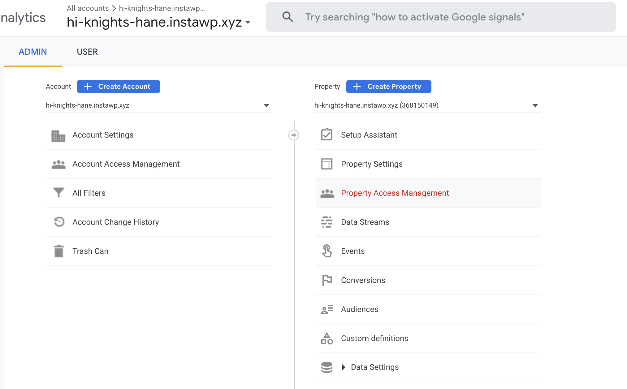 Admins cannot change Analytics settings if they're not the module owner · Issue #6825 · google ...