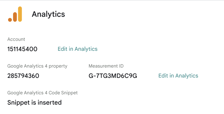 Consider re-positioning settings in GA `SettingsView` · Issue #6821 · google/site-kit-wp · GitHub