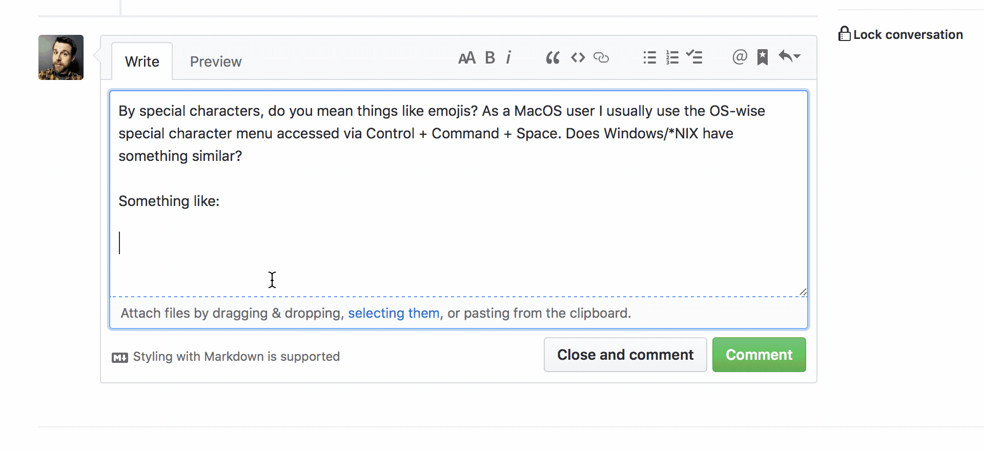 Add Special Character Menu Issue 8782 WordPress gutenberg GitHub