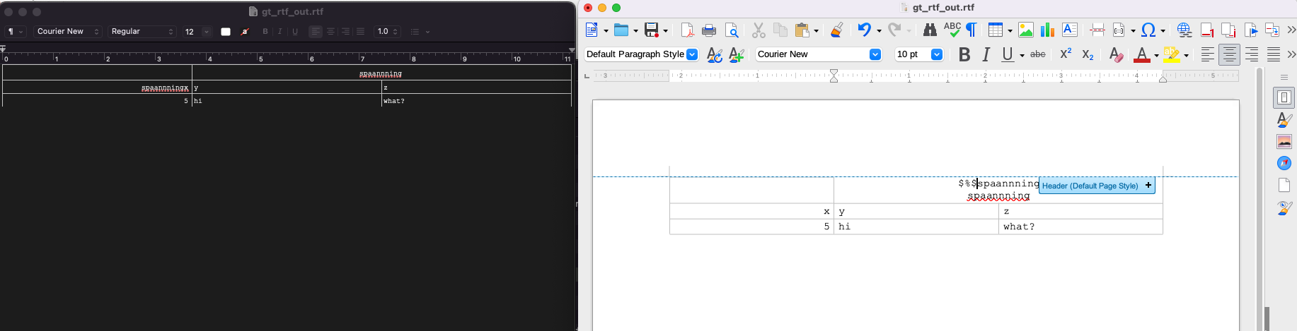 span labels not emitted correctly to rtf · Issue #1054 · rstudio/gt · GitHub