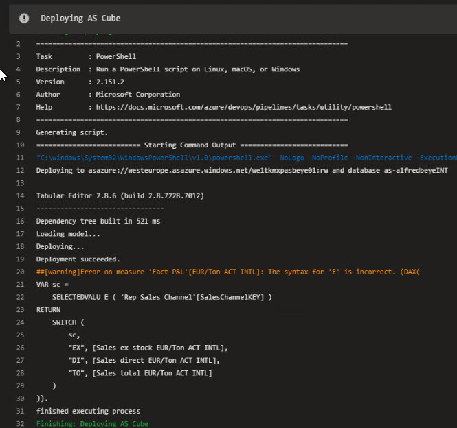 How to verify all DAX in a model? · Issue #339 · TabularEditor/TabularEditor · GitHub