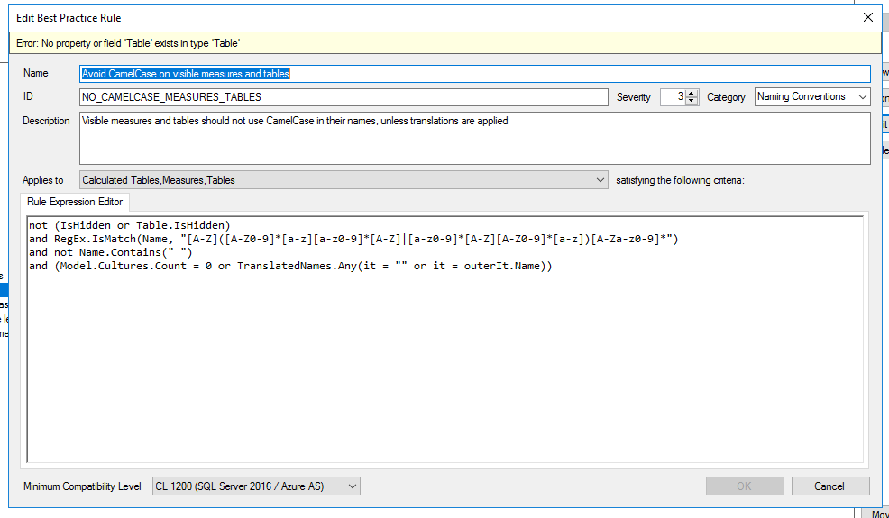 BPA Analyzer crashes when creating tooltip · Issue #404 · TabularEditor/TabularEditor · GitHub
