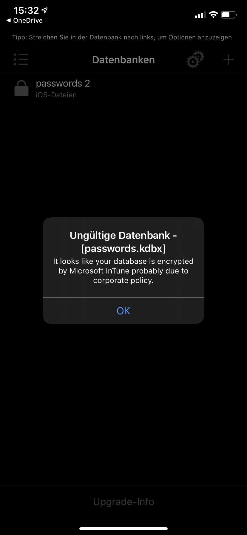 invalid database · Issue #303 · strongbox-password-safe/Strongbox · GitHub