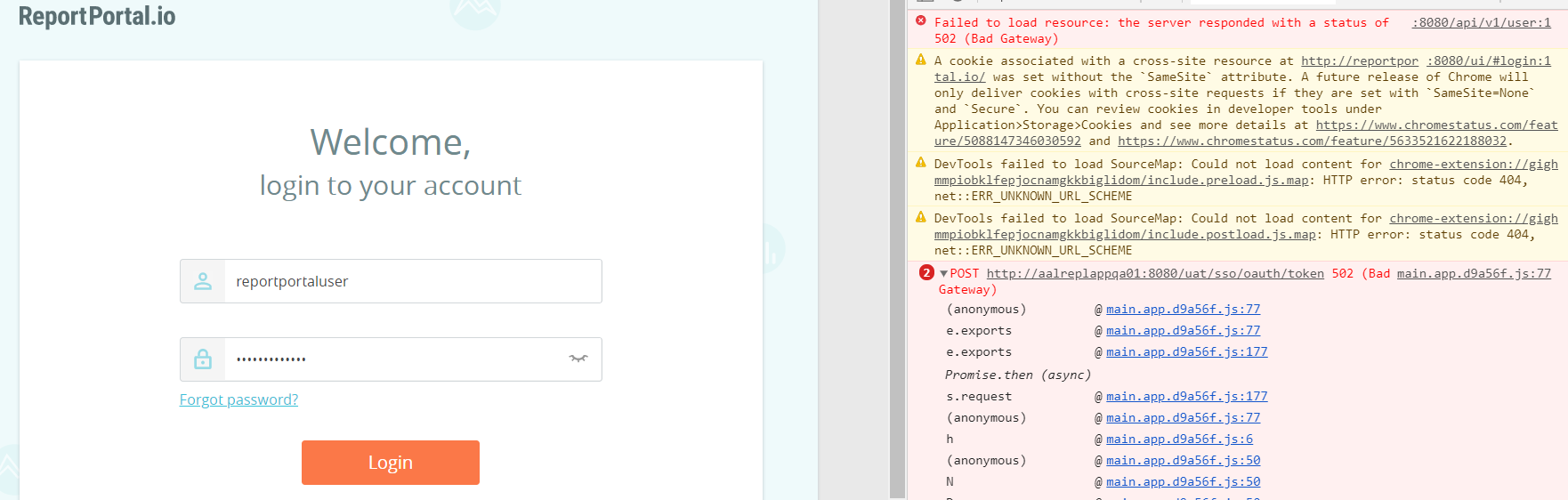 Cannot log in to fresh report portal · Issue #960 · reportportal ...