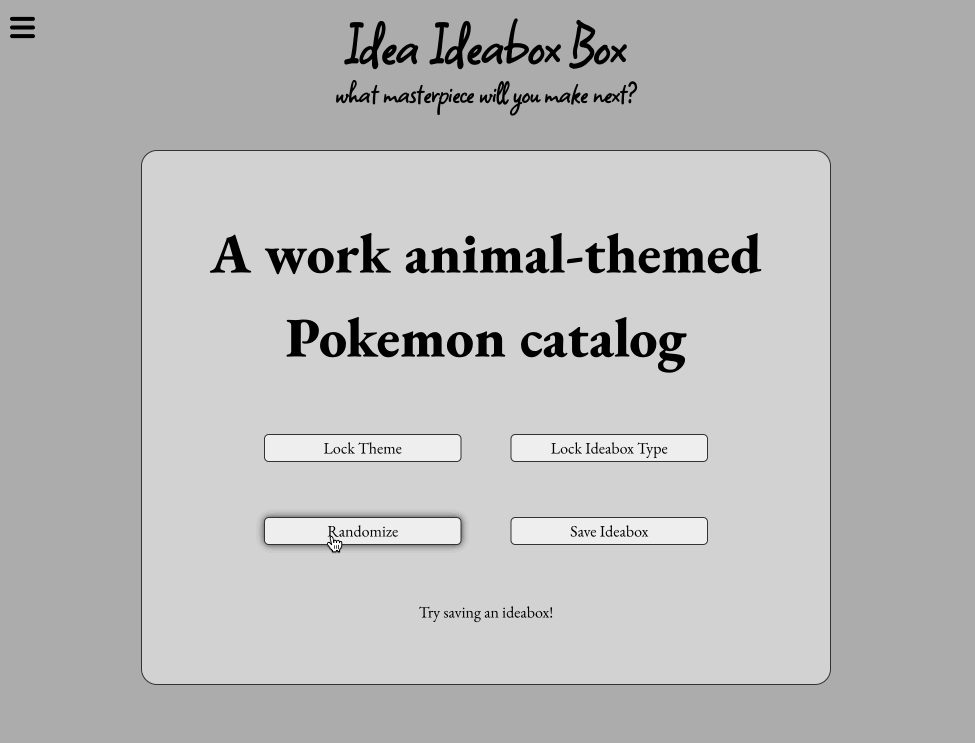 GitHub - jskomal/idea-idea-box-box: Tired of building the same Idea Box over and over and over ...