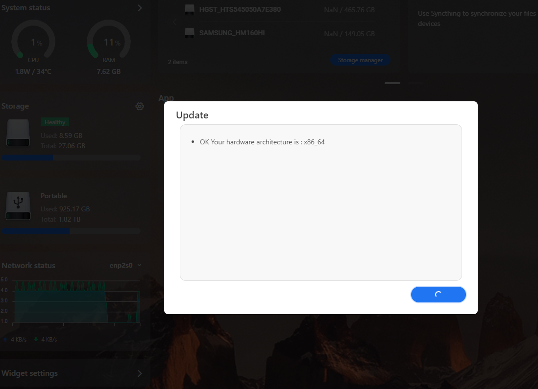 [Bug] Can't update CasaOS on my Zimaboard · Issue #1287 · IceWhaleTech/CasaOS · GitHub