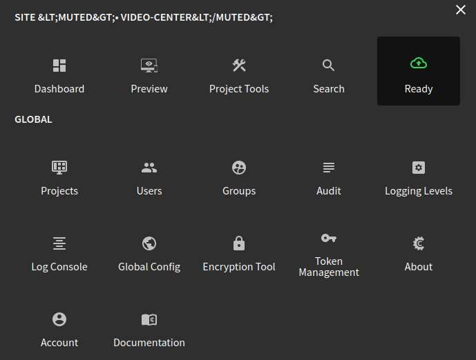 [studio] -Upgrade Manager- Project name not being rendered correctly in Navigation Menu for BPs ...