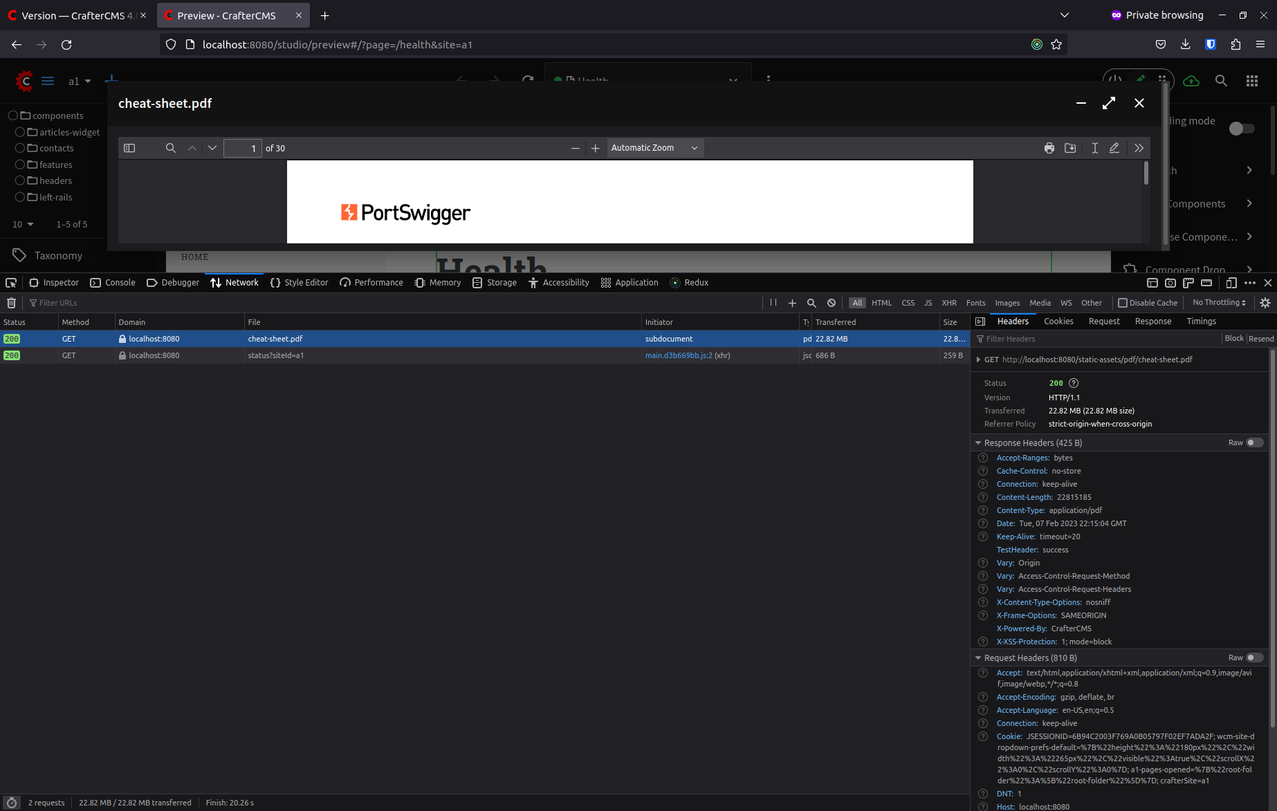 Engine Support Configuring By Url Patterns Headers On Response 3769