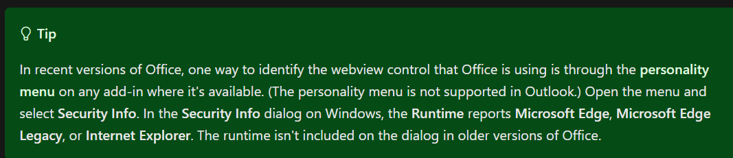 F12 is not showing Add-in to debug · Issue #2981 · OfficeDev/office-js-docs-pr · GitHub
