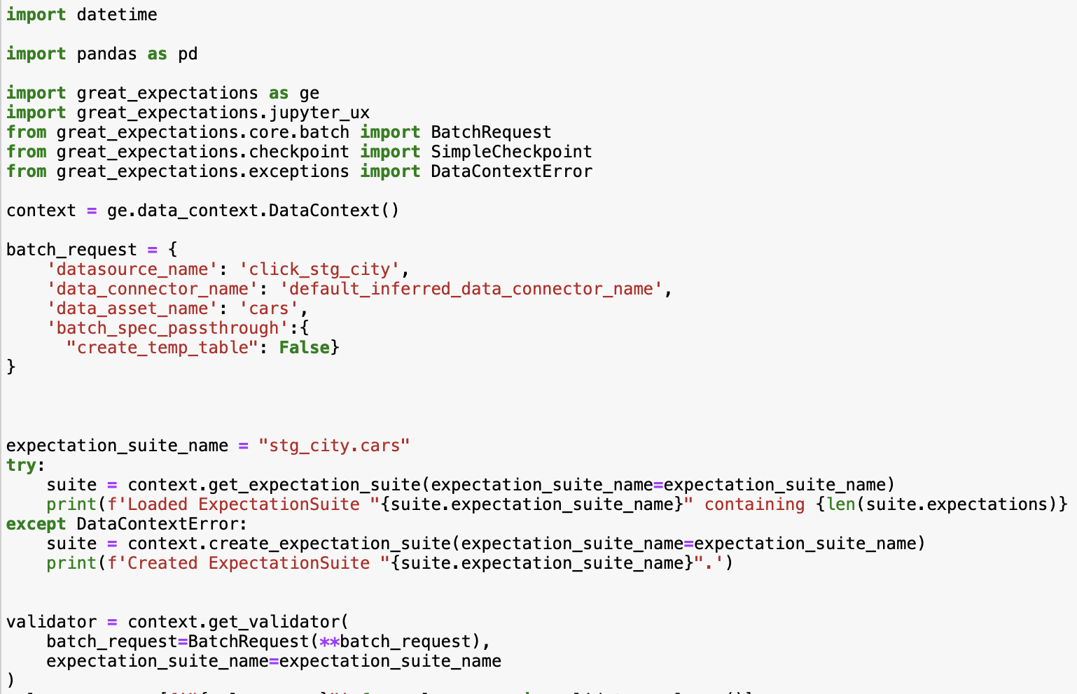 Validation run always scans all schemas in Snowflake for Metadata ...