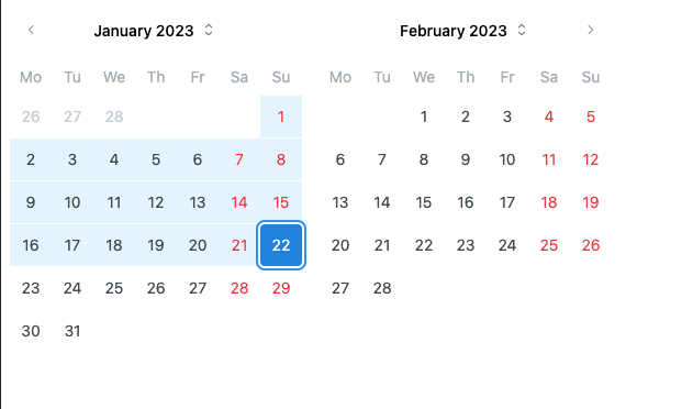 Disabled Date Bug on RangeCalendar component · Issue #3339 · mantinedev/mantine · GitHub