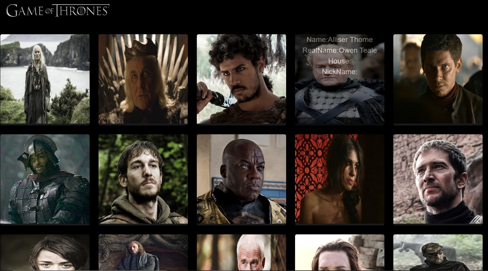 GitHub - anand-http/game-of-throns-Charcters