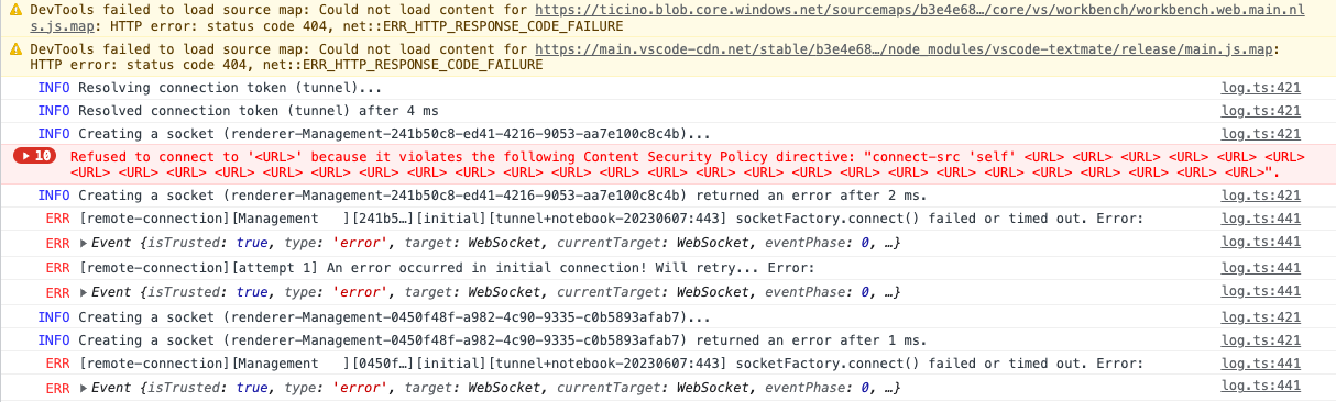 code tunnel not connecting · Issue #184550 · microsoft/vscode · GitHub