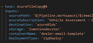 AzureFileCopy task generating warnings · Issue #15294 · microsoft/azure-pipelines-tasks · GitHub