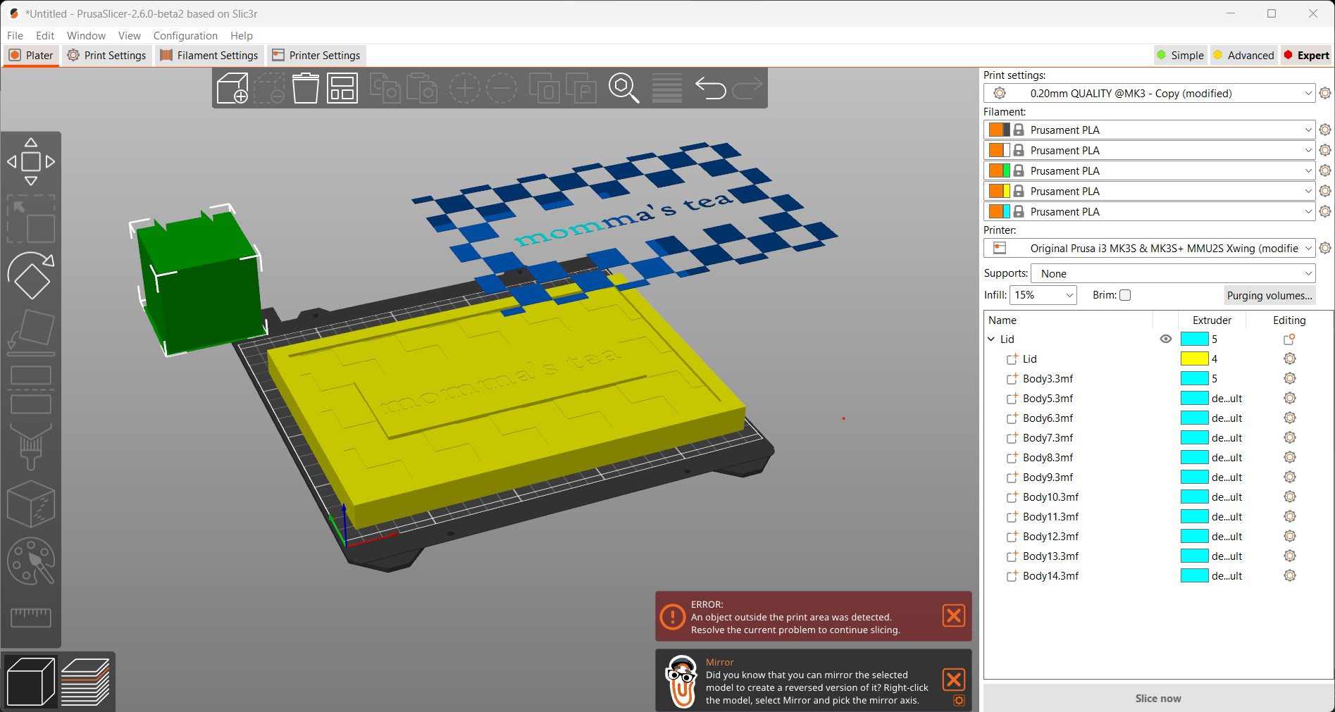 Issue with Adding Parts · Issue #10662 · prusa3d/PrusaSlicer · GitHub