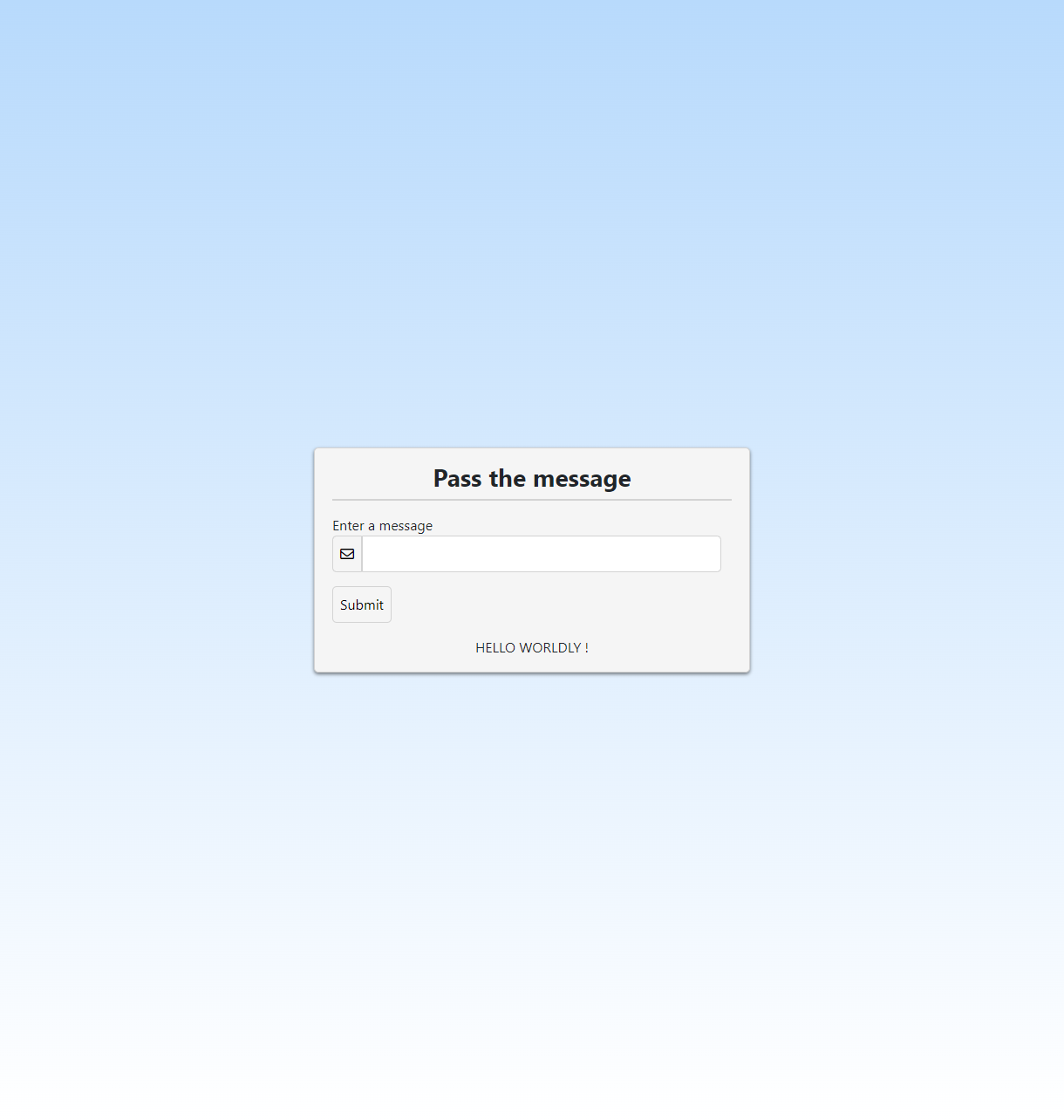 GitHub - kubraStack/Pass-the-Message: Html Css(Bootstrap) JavaScript