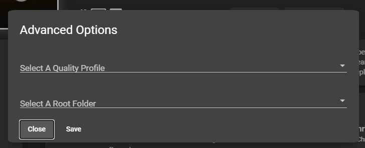Sonarr|Radarr|Lidarr Configuration dropdowns not populating... · Issue #3990 · Ombi-app/Ombi ...