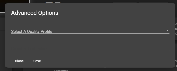 Sonarr|Radarr|Lidarr Configuration dropdowns not populating... · Issue #3990 · Ombi-app/Ombi ...