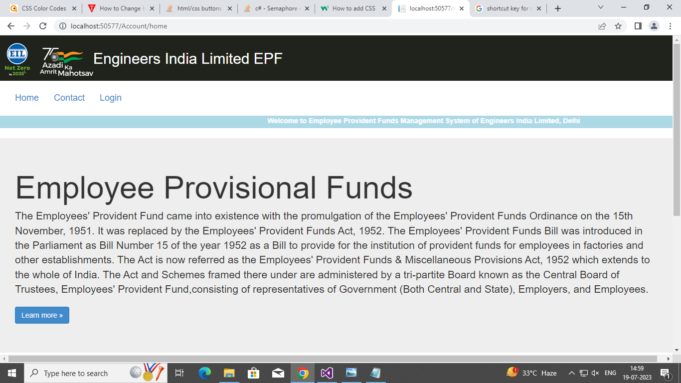 GitHub - Nandini-Srivastava/EPF-Management-System