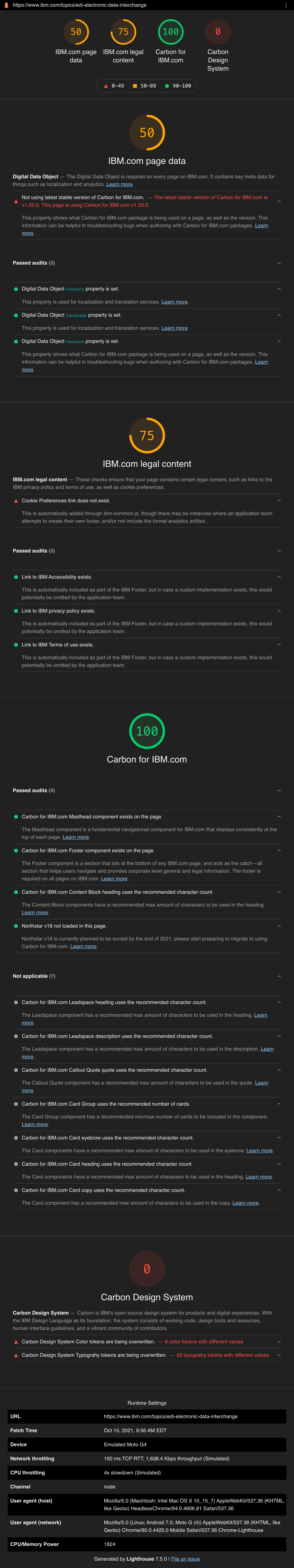 [Beacon] Run Beacon against selected AEM web pages · Issue #41 · IBM/beacon-for-ibm-dotcom · GitHub