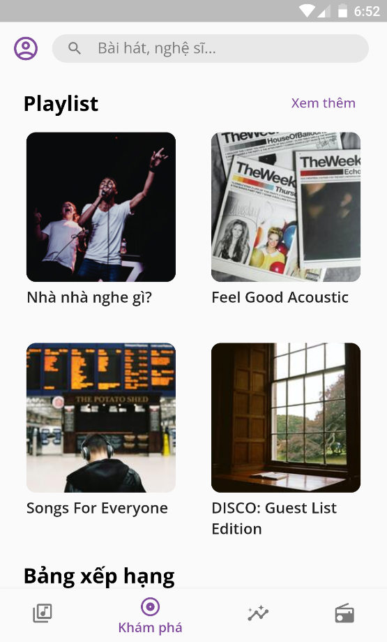 GitHub - phuongnam195/zing-mp3-clone: Online music app - a course project of Team 13 (I2SE)