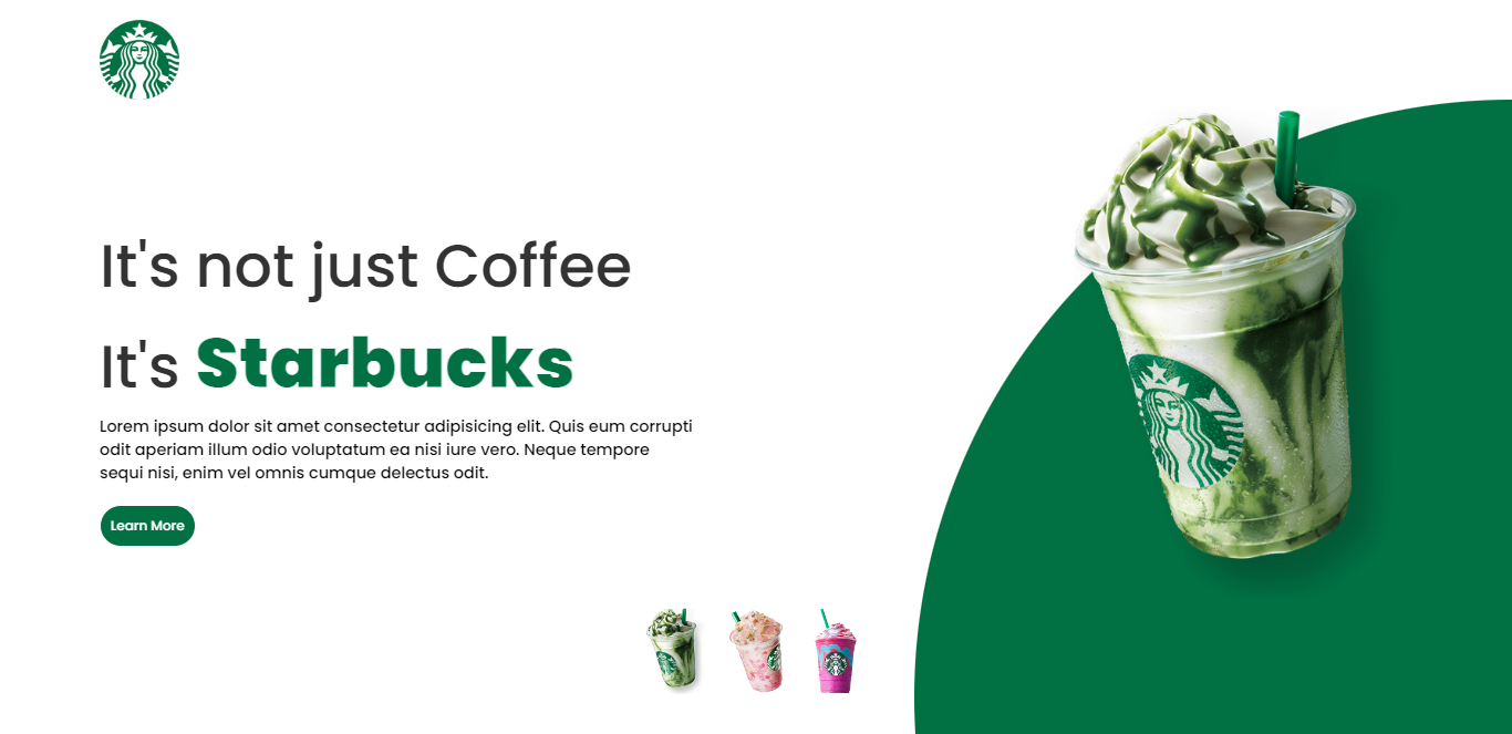 GitHub - aliine98/starbucks-missao-programacao-do-zero: Uma tela inicial com tema do Starbucks ...