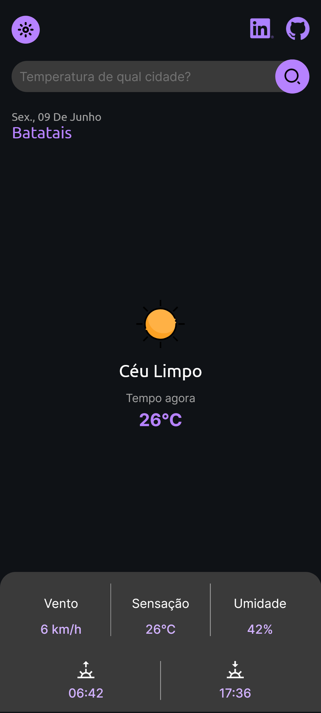 GitHub - aliine98/snapclima-imersao-frontend: Um app de clima que permite ver a temperatura ...