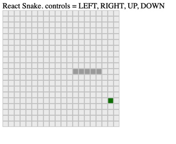 GitHub - palowski/react-snake: React Snake - super simple (98 lines of code) classic game ...