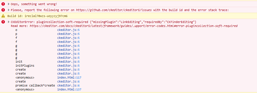 Ckeditor and CkFinder Integration Linkediting · Issue #10552 · ckeditor/ckeditor5 · GitHub