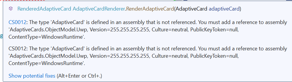Investigate XAML pipeline / build needs update for object model split ...