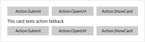 [.NET] Action Fallback card doesn't render properly · Issue #2772 · microsoft/AdaptiveCards · GitHub