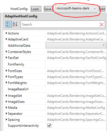 [.NET WPF Visualizer] Loading a host config via the "Load" button does not populate the editor ...