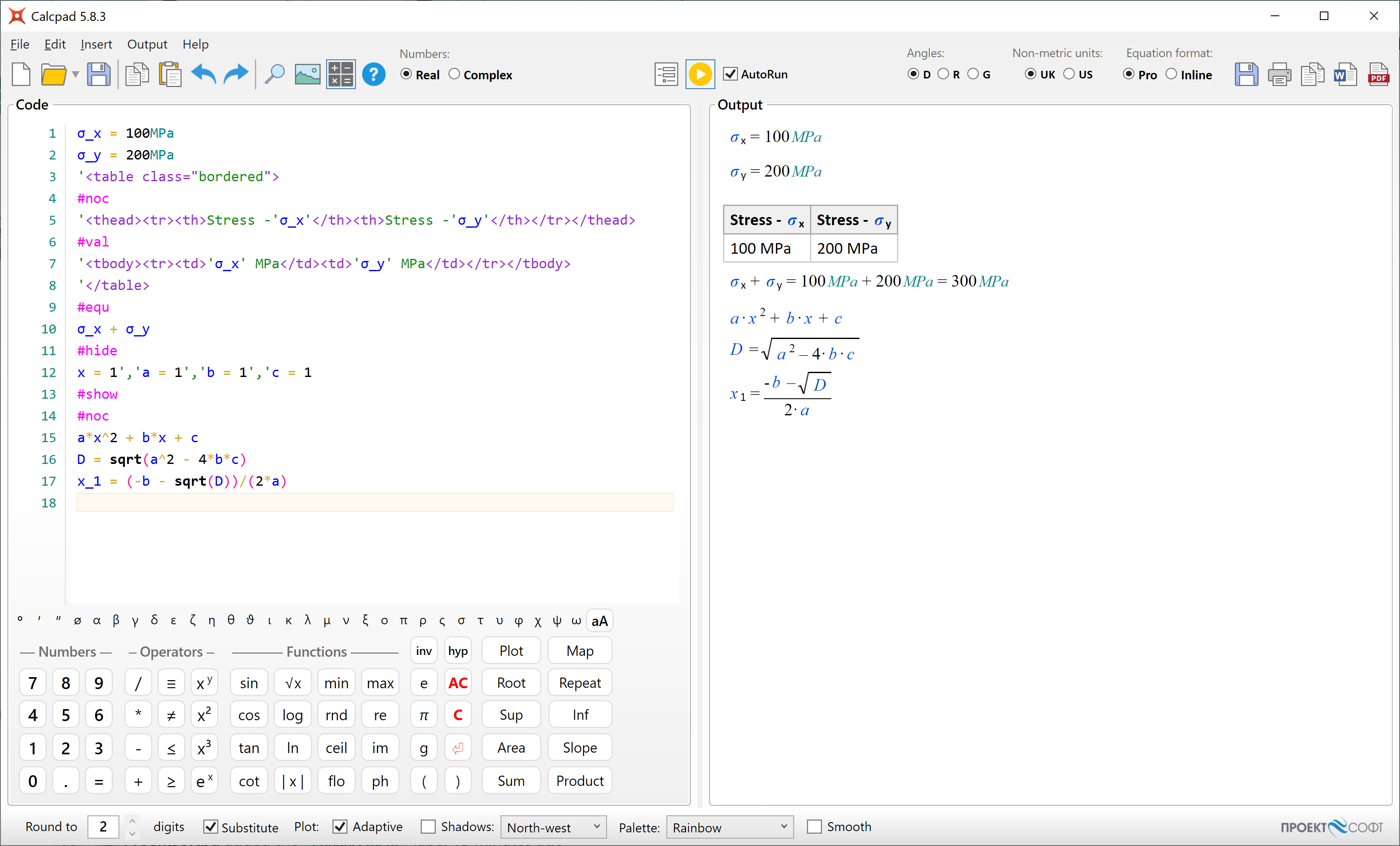 Feature request: showing equations as is · Issue #44 · Proektsoftbg/Calcpad · GitHub