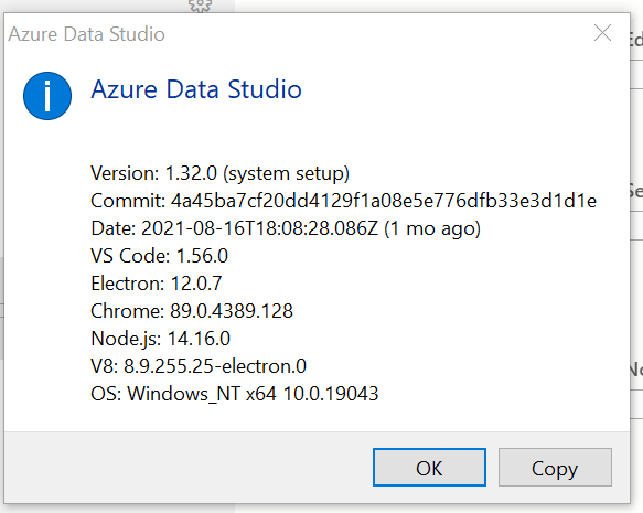 Issue reporter doesn't load · Issue #17098 · microsoft/azuredatastudio · GitHub