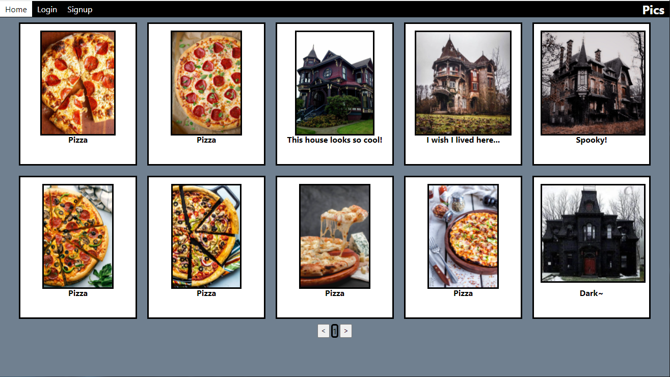 GitHub - ZamiZuzu/Pics: Flatiron School Phase 5 Solo Project