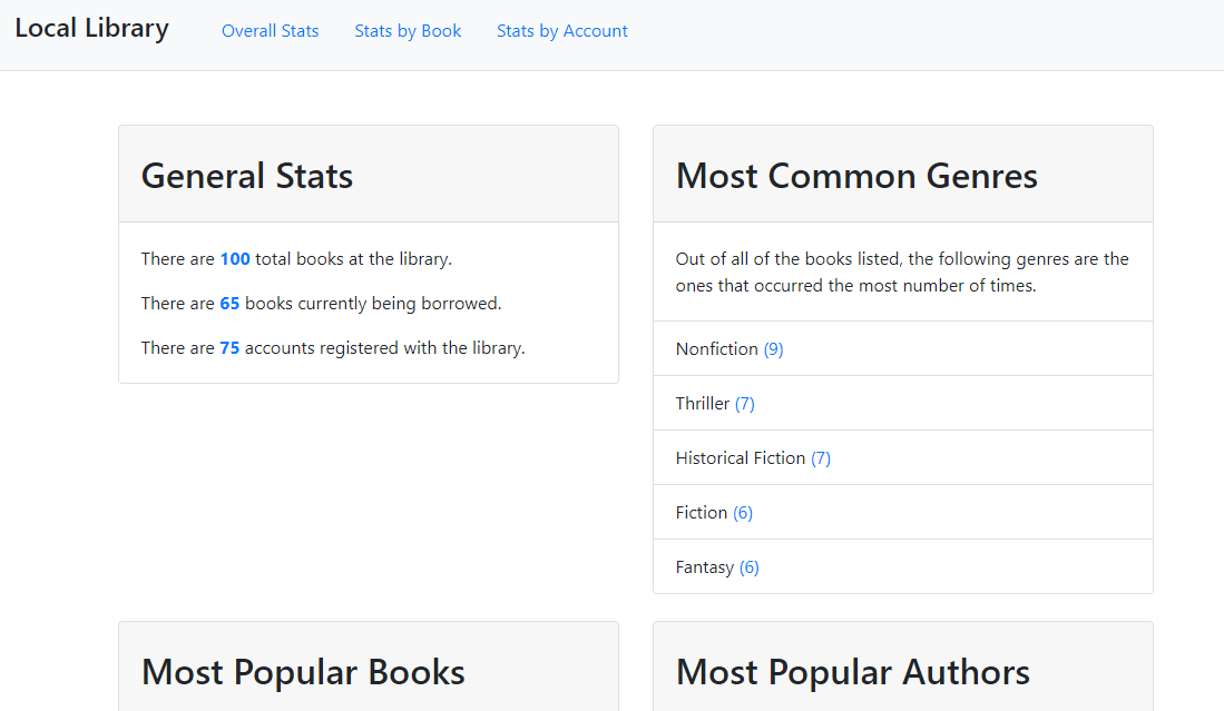GitHub - IsraelVillela/LibraryProject: Your neighborhood has decided to put together a local ...