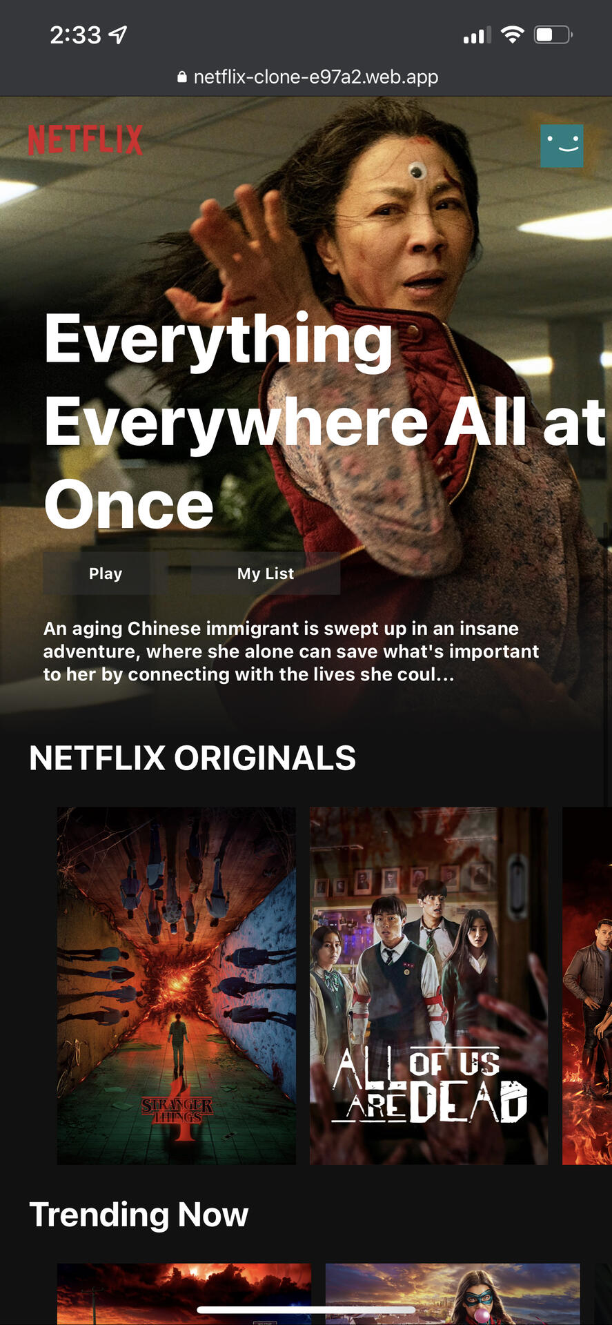 GitHub - IsraelVillela/Netflix-clone: Netflix clone only frontend ...