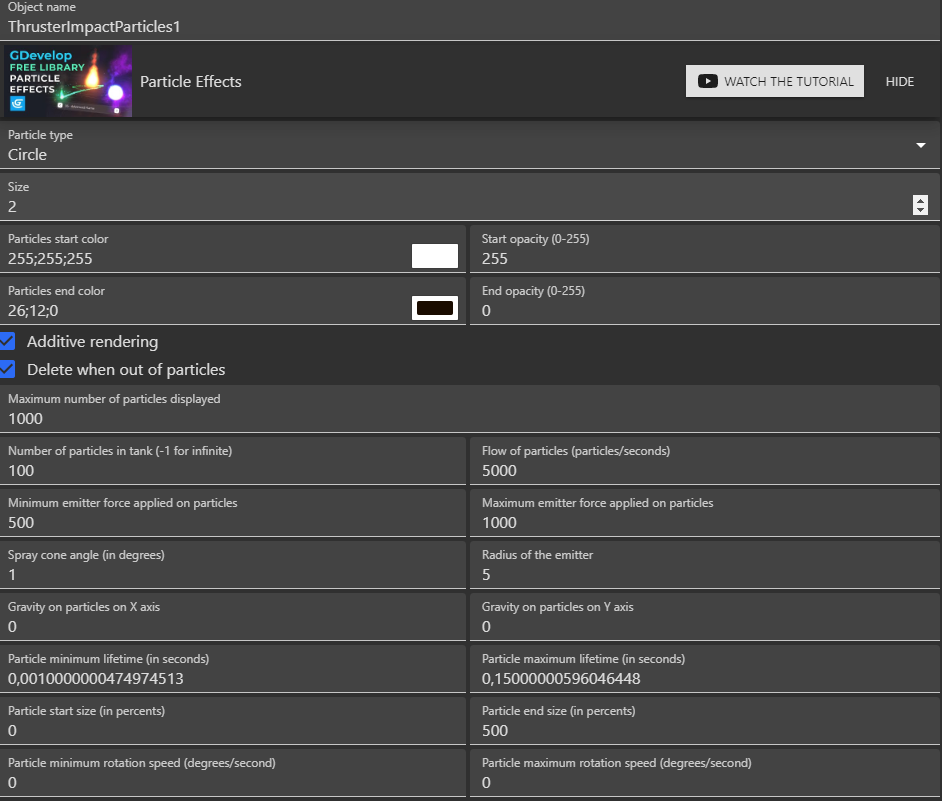 Renderer crashes after spawning 96000 particle emitters · Issue #3496 · 4ian/GDevelop · GitHub